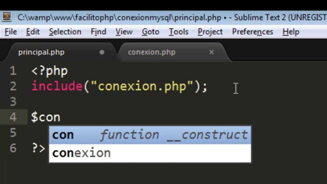Como Conectar Una Base De Datos Con Php - Experto Curso